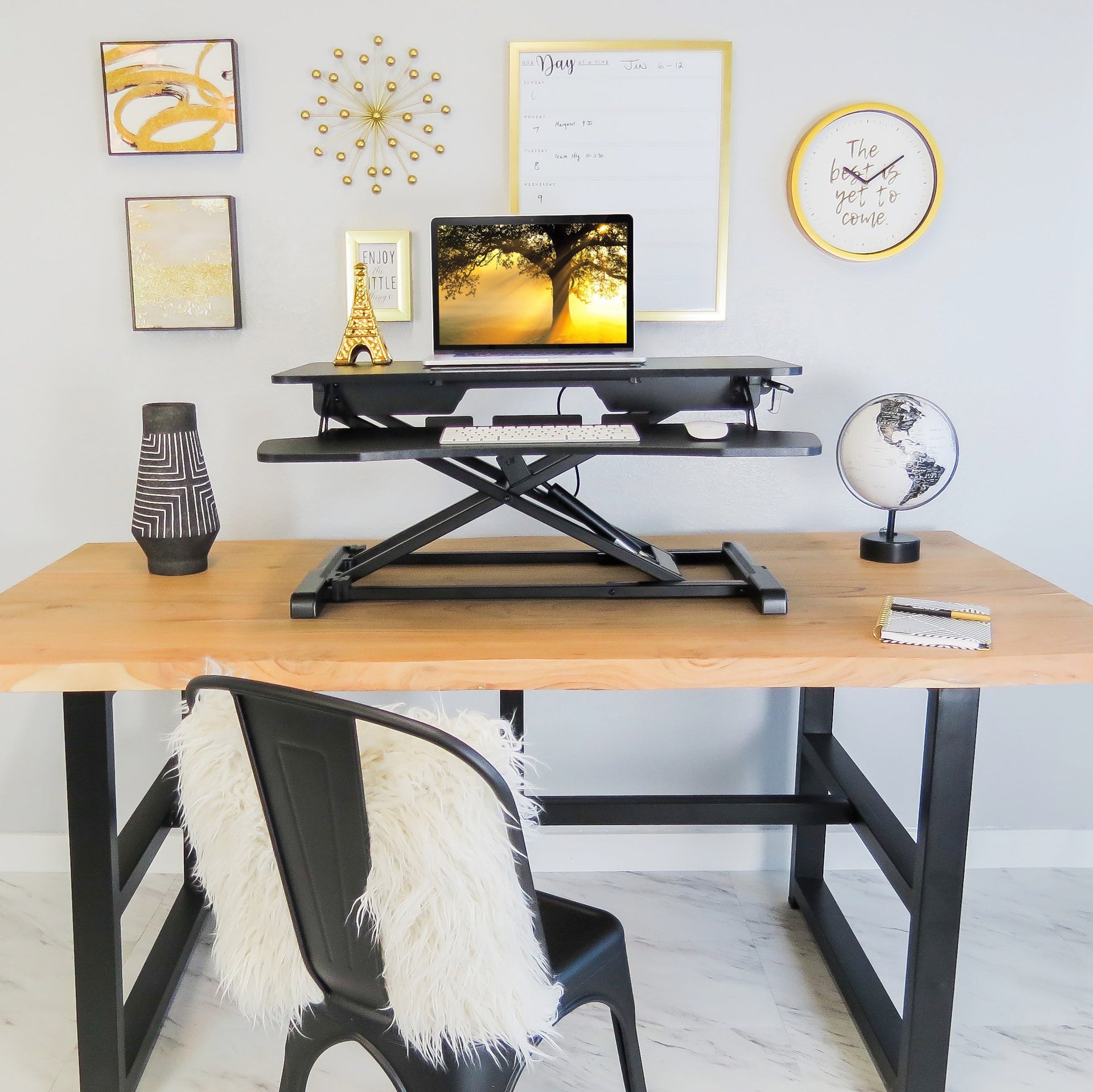 Desk Riser 32X Standing Desk Converter | DeskRiser.com