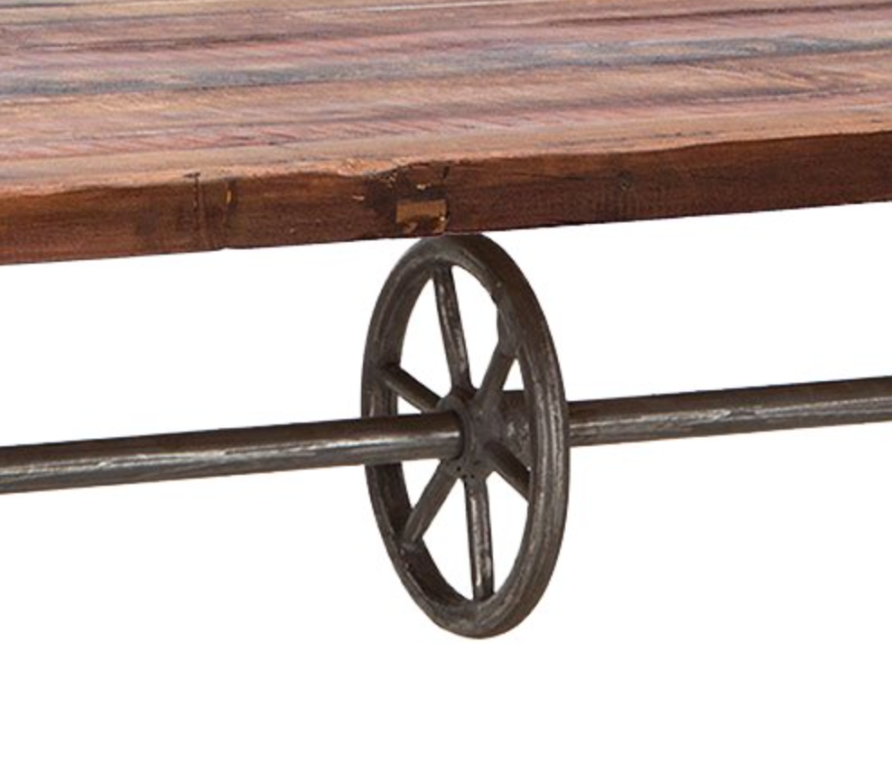 Bohemian Rustic Conference Table | DeskRiser.com
